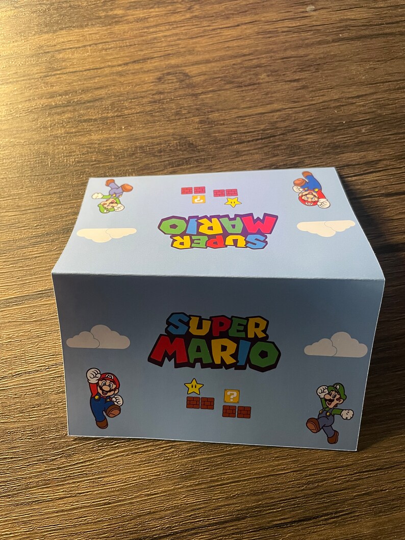 Super Mario Gold Coin Labels - Etsy