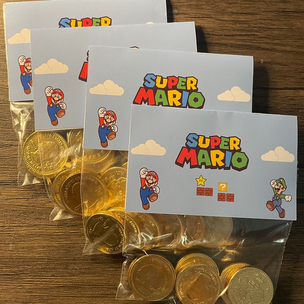 Mario Coins - Etsy