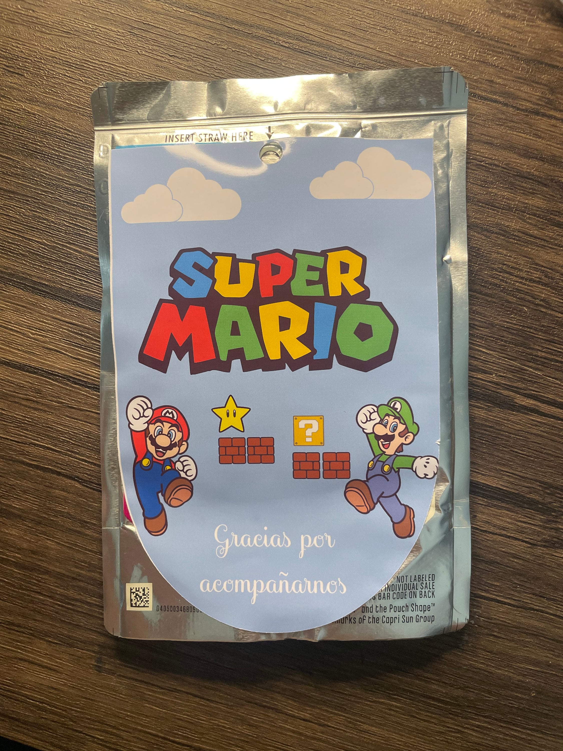 Capri Sun Label - Etsy