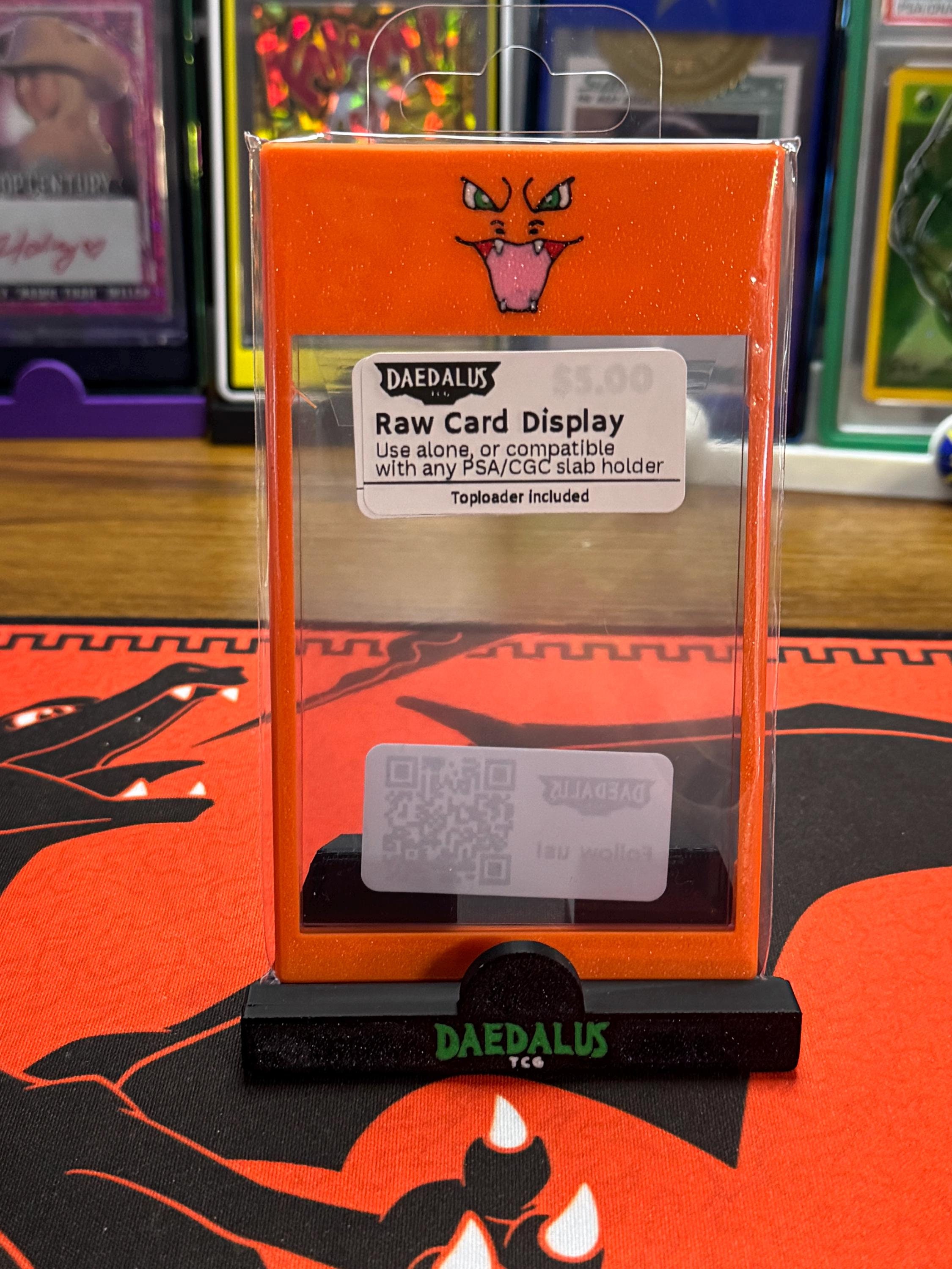 Charizard Face Toploader Holder - Etsy