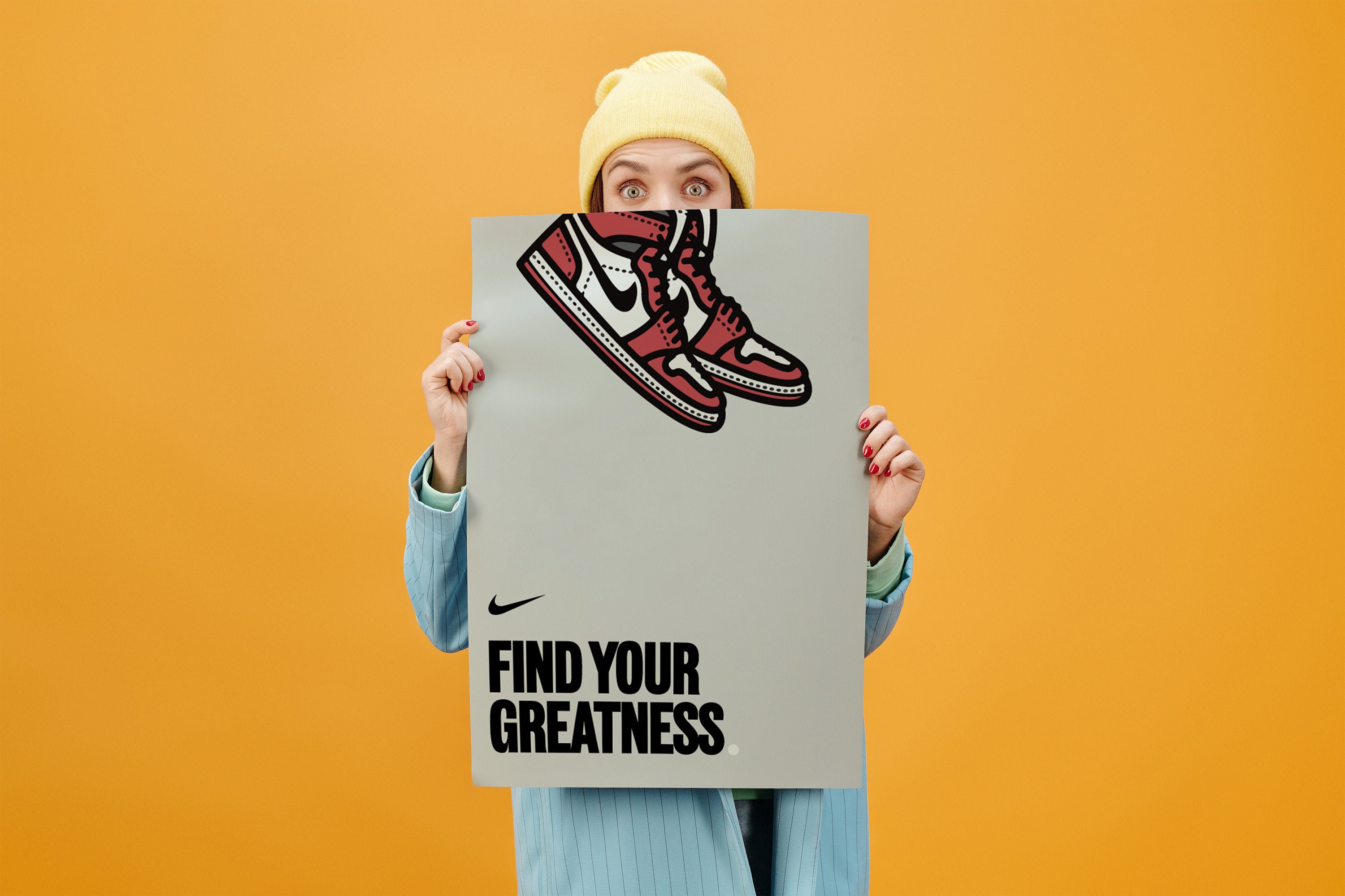 Nike Poster, Instant Download Wall Art Print, Printable Art, Gym ...