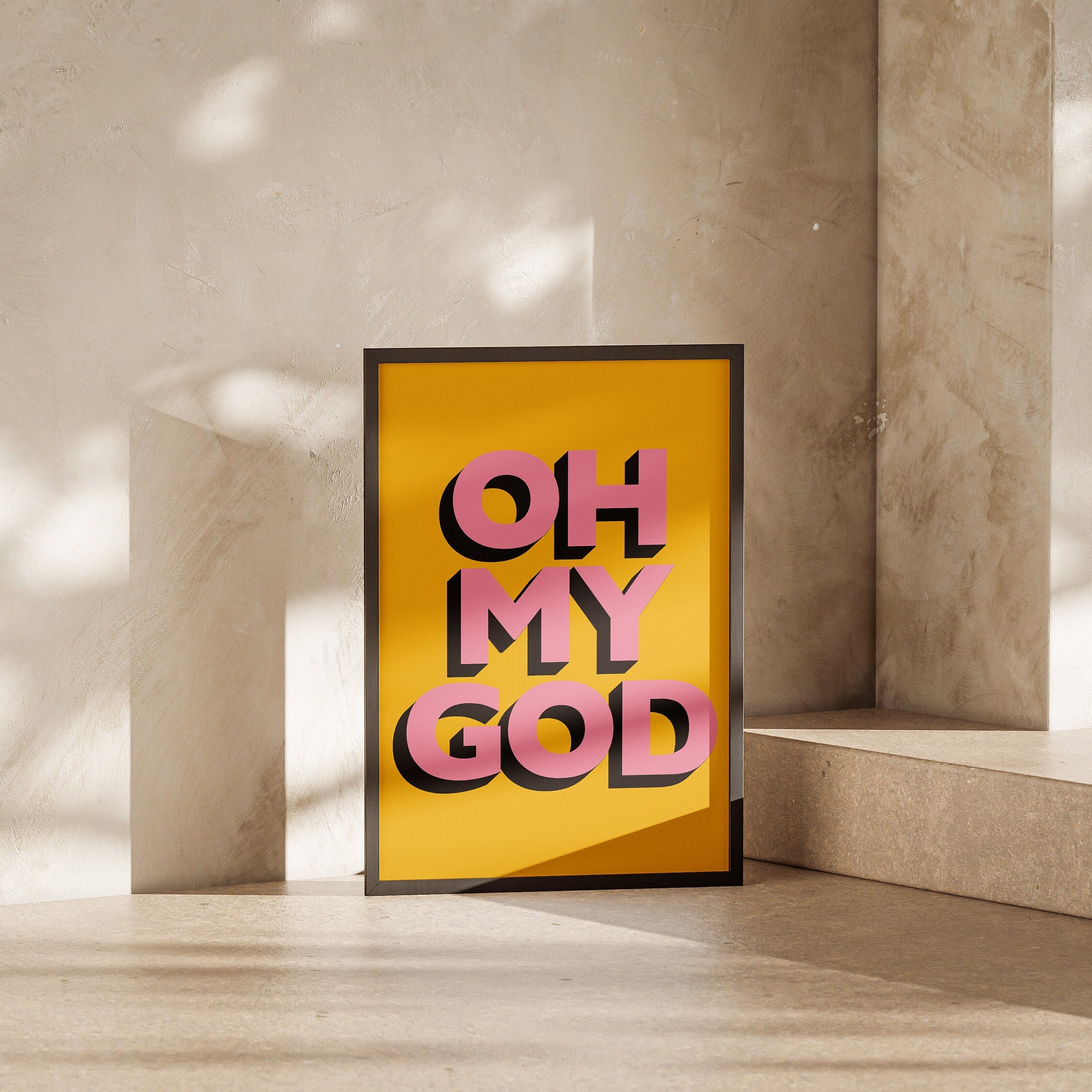 OMG, Oh My God Poster, Digital Download, Instant Download, Printable ...