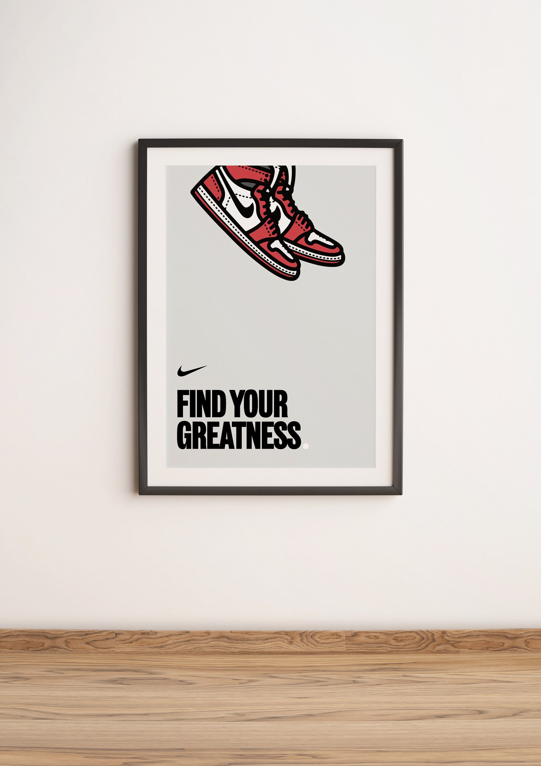 Nike Poster, Instant Download Wall Art Print, Printable Art, Gym ...