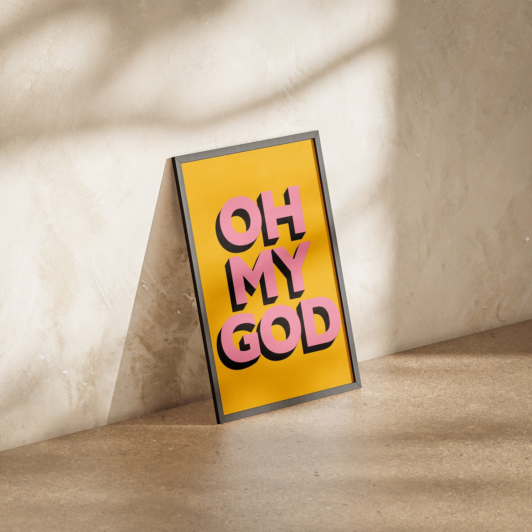 OMG, Oh My God Poster, Digital Download, Instant Download, Printable ...
