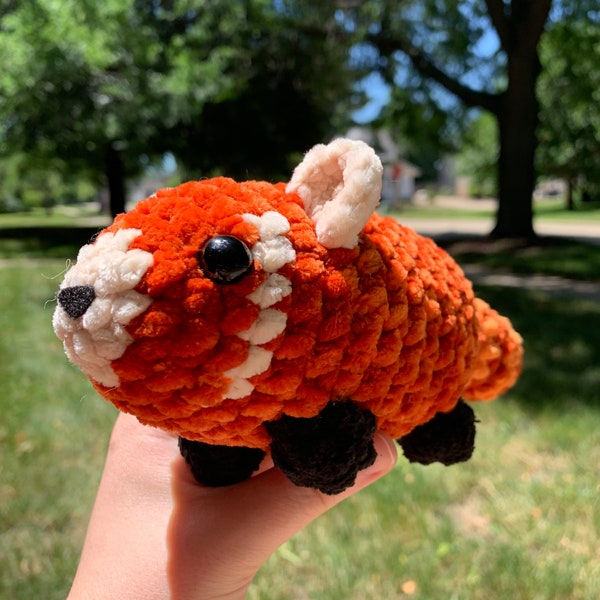 Crochet Red Panda - Etsy