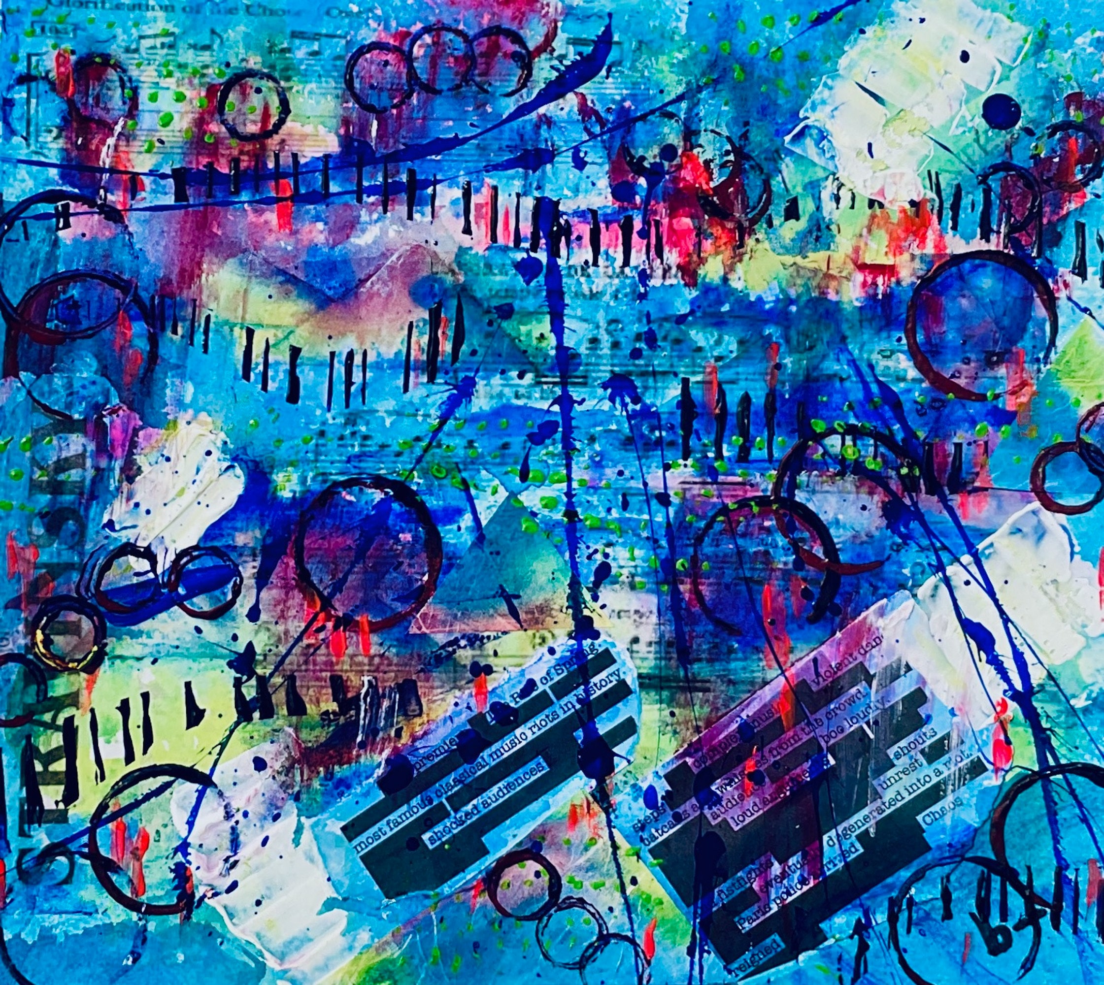 Famous Blue Abstract Painting
