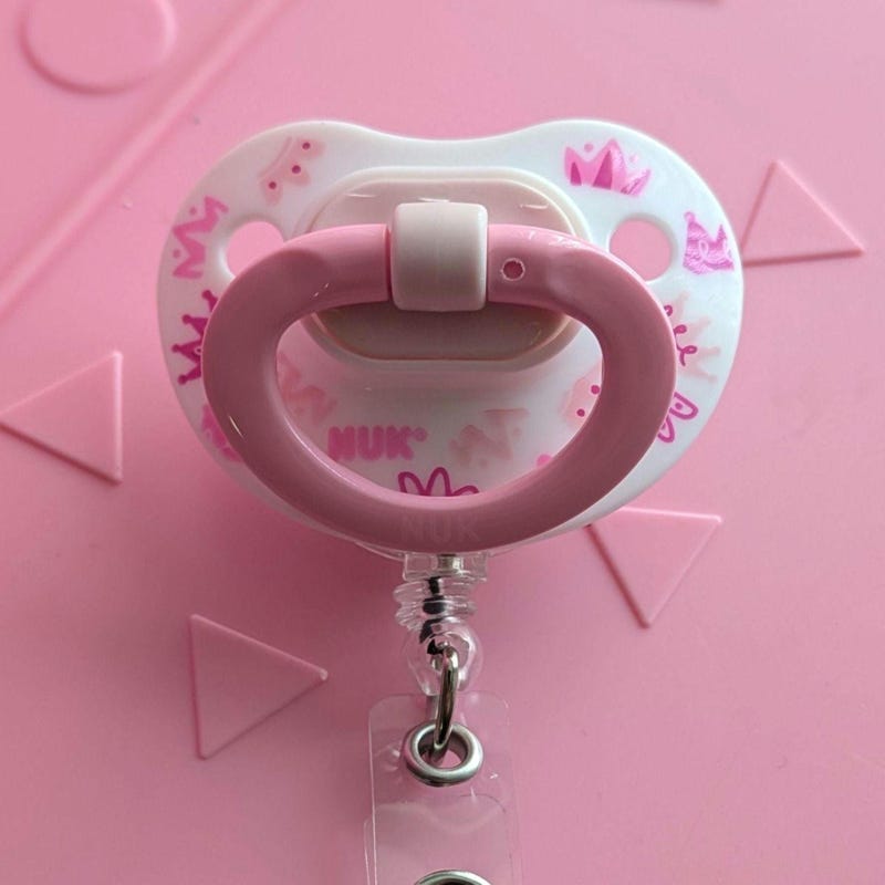 Nurse Pacifier Badge Reel - Etsy