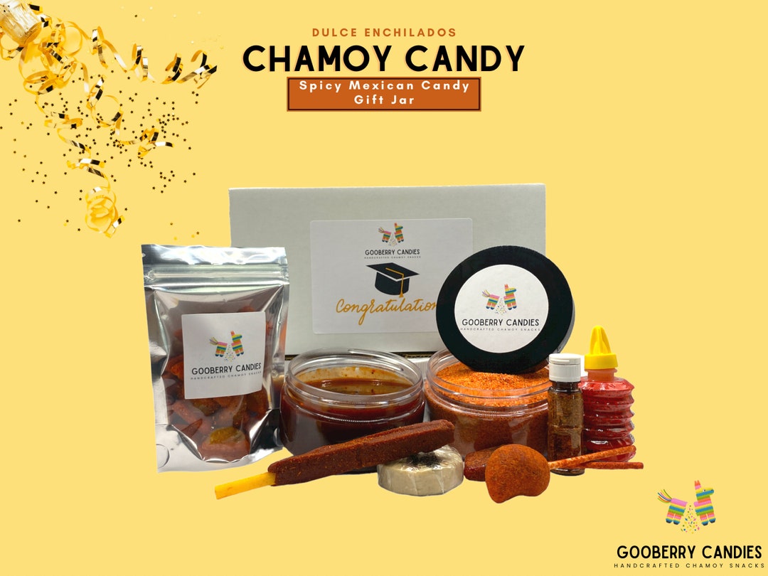 Graduation Day Chamoy Rim Dip Drink Gift Box - Etsy