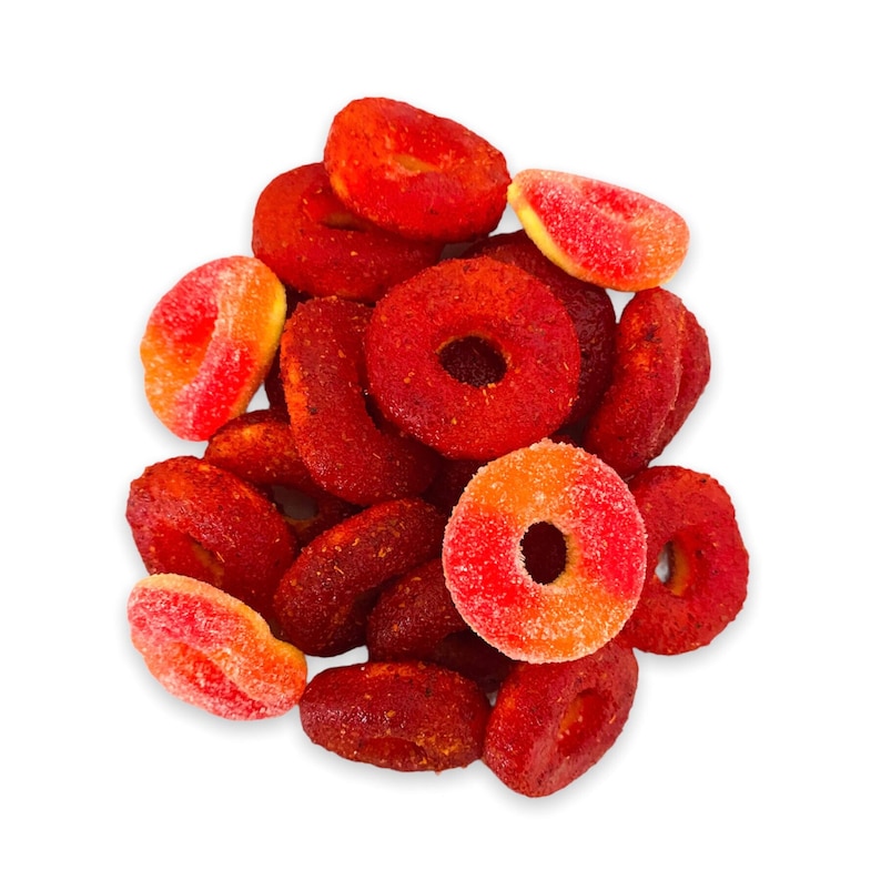 Peach Rings Chamoy Dulce Enchilados Explore Now - Etsy