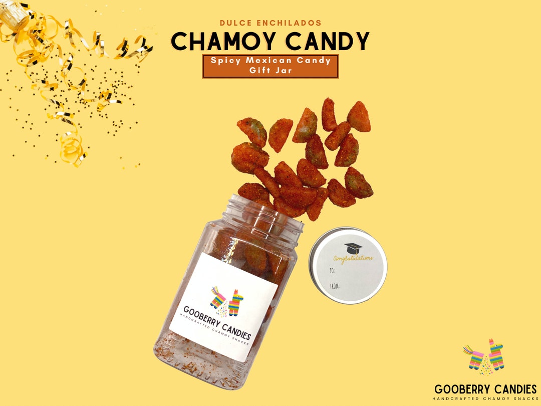Chamoy Candy Graduation Gift Jar Chamoy Dulce Enchilados Chamoy Chili ...