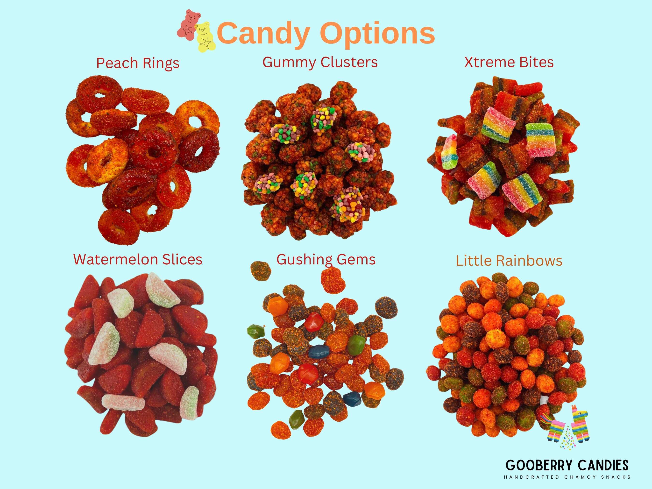 Variety Pack Chamoy Sampler Gift Box Valentine Chamoy Gift - Etsy