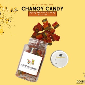 Chamoy Candy Graduation Gift Jar Chamoy Dulce Enchilados Chamoy Chili ...