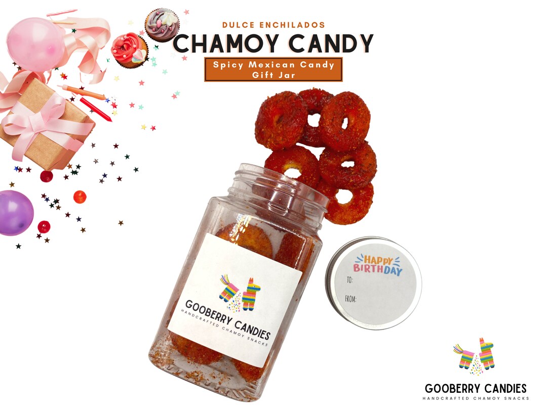 Chamoy Candy Gift Jar Chamoy Gift Chamoy Candy Spicy Mexican Candy ...