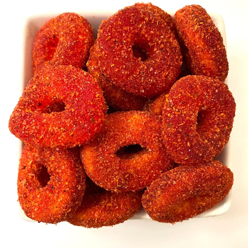 Peach Rings Chamoy Dulce Enchilados Explore Now - Etsy
