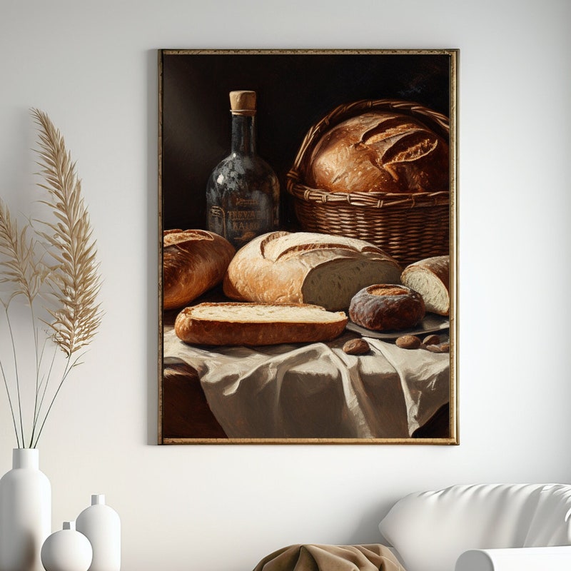 Bread Painting - Etsy
