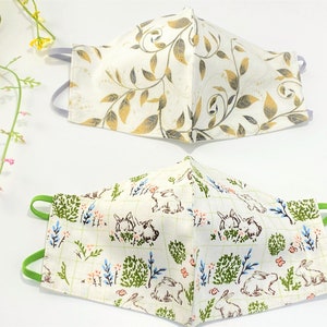 Summer Vine Mask, Spring/summer/mask, Face Mask Set, Teen/ Adult Face ...