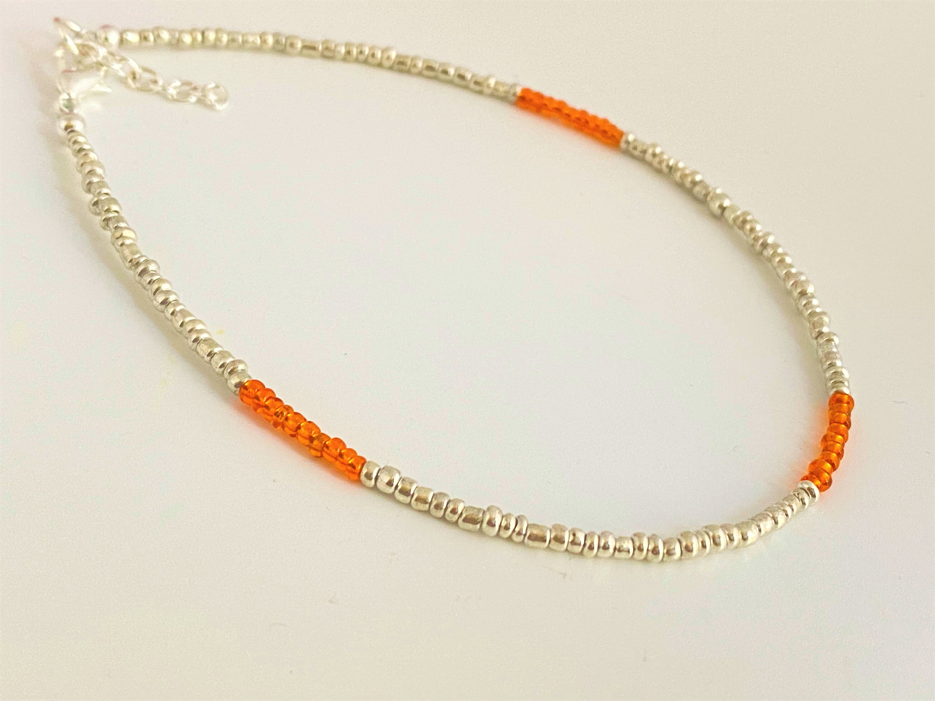 Beaded Anklet, Boho Anklet, Seed Beaded Anklet, Hippie Anklet, Gift ...