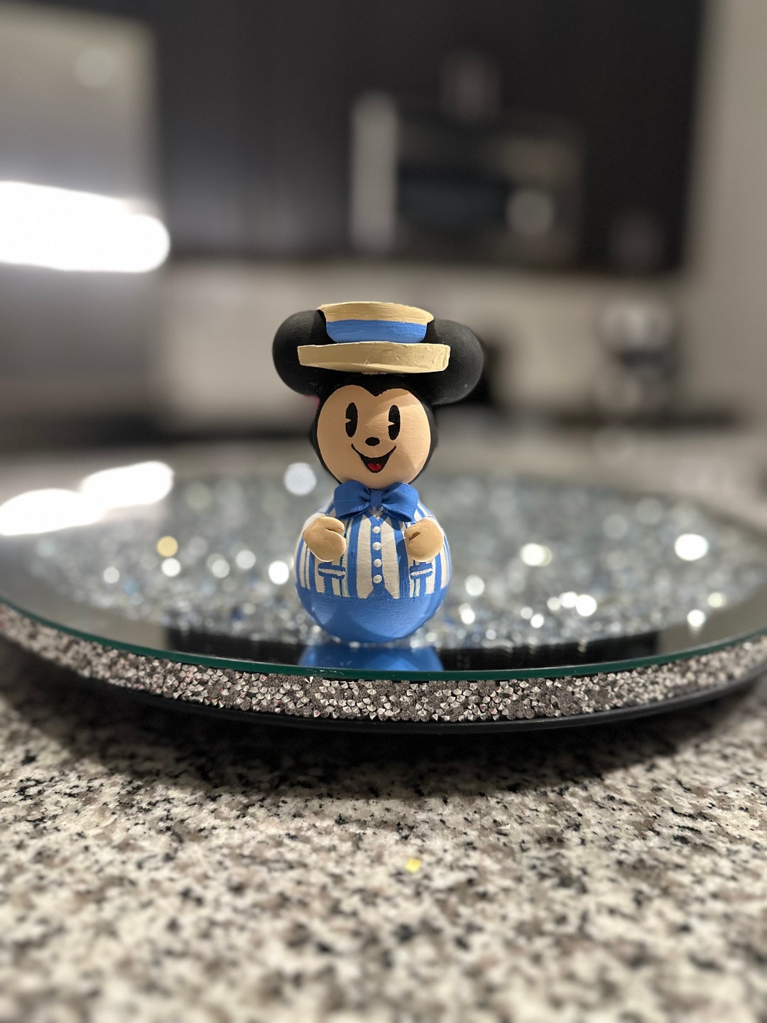 Dapper Dan Mickey in Blue - Etsy