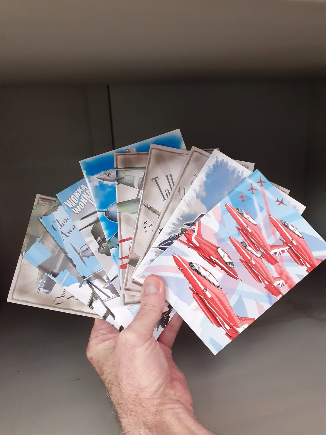 A6 X10 Mixed RAF Aircraft Greetings Cards BOXED + FREE 48hr Delivery ...