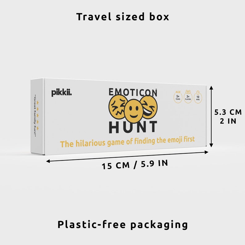Emoticon Hunt | the Hilarious Emoji Party Game for Kids and Adults Ages ...