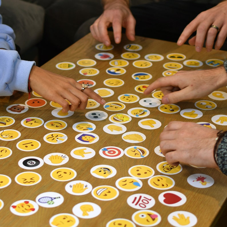 Emoticon Hunt | the Hilarious Emoji Party Game for Kids and Adults Ages ...