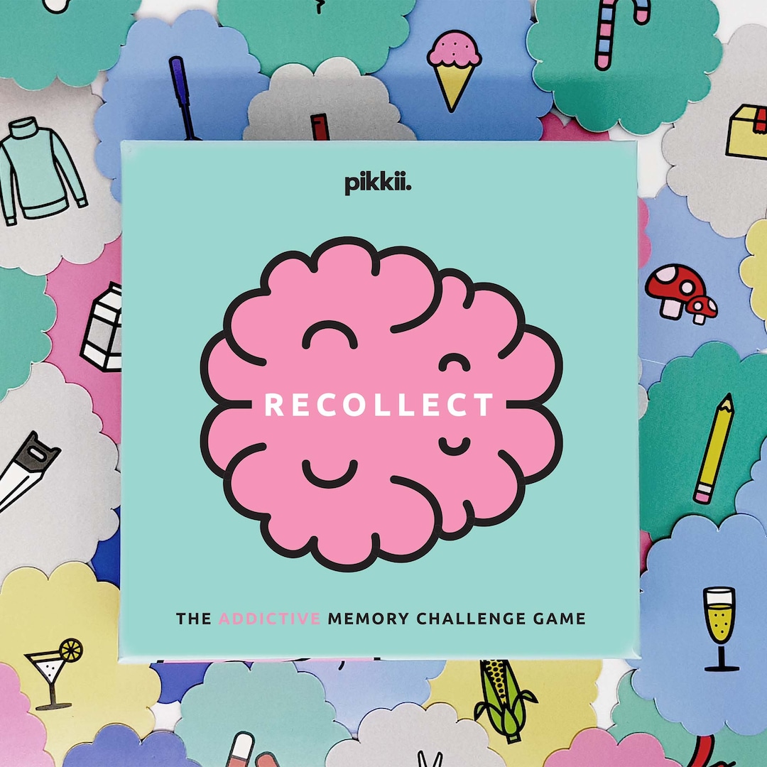 Recollect™ Memory Challenge Game | Family Game for Kids and Adults Ages ...