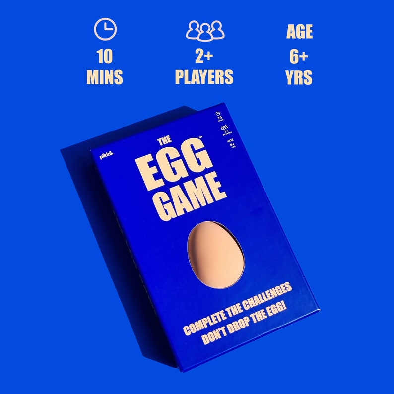 The Egg Game | Funny Family Party Game With 100 Challenges for Kids ...
