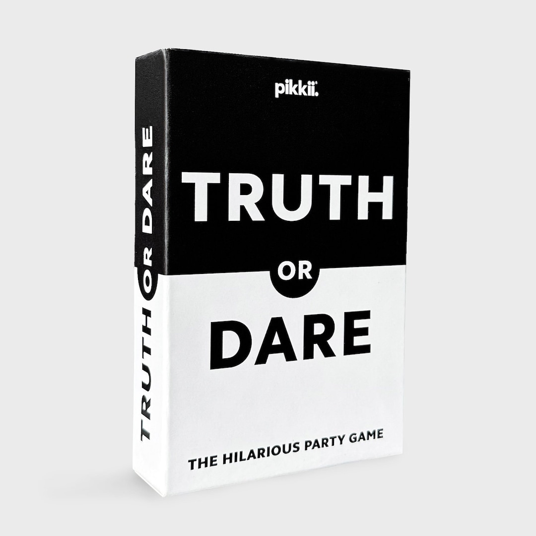 Truth or Dare Playing Cards | Family Friendly Party Game for Ages 8 ...