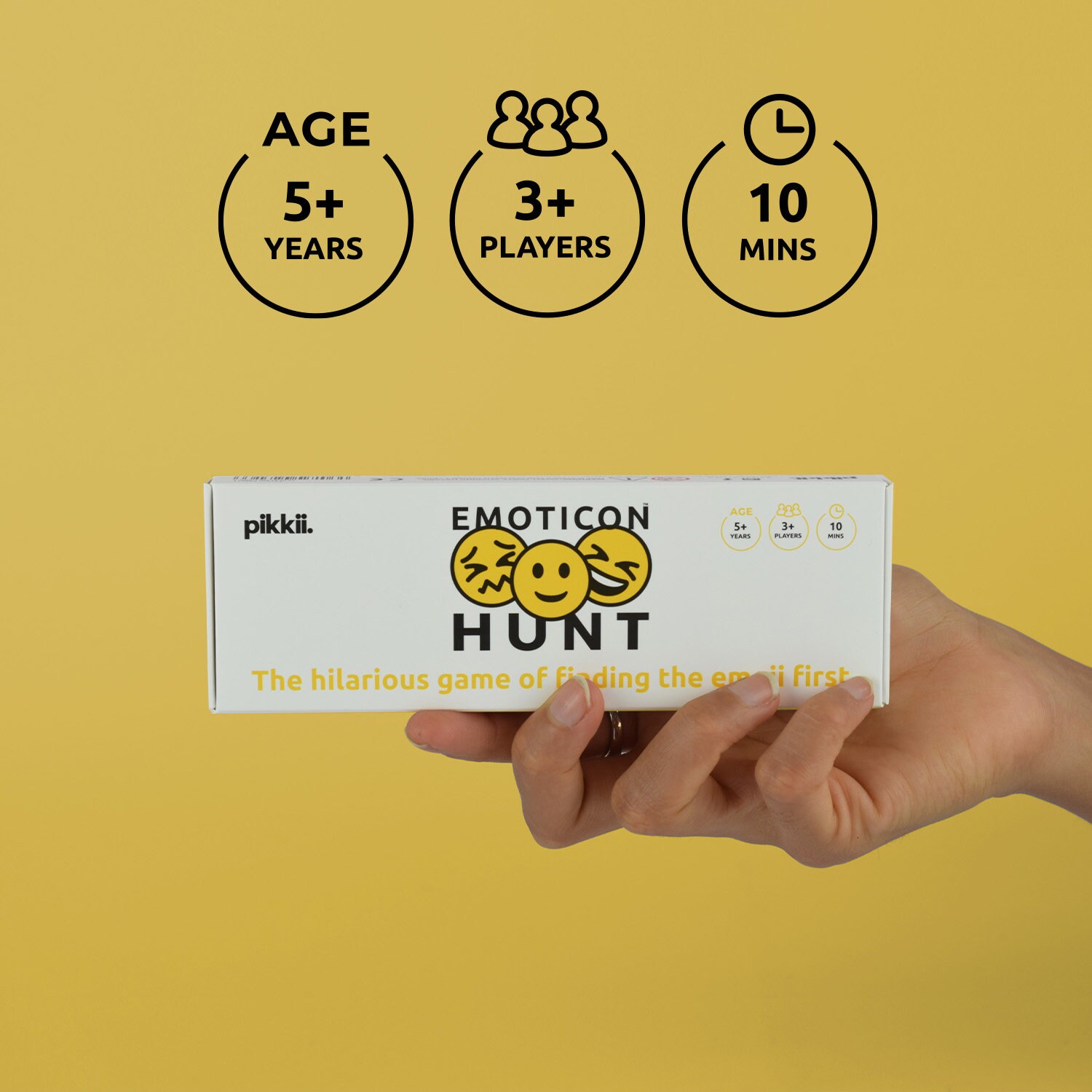 Emoticon Hunt the Hilarious Emoji Party Game for Kids and Adults Ages 5 ...