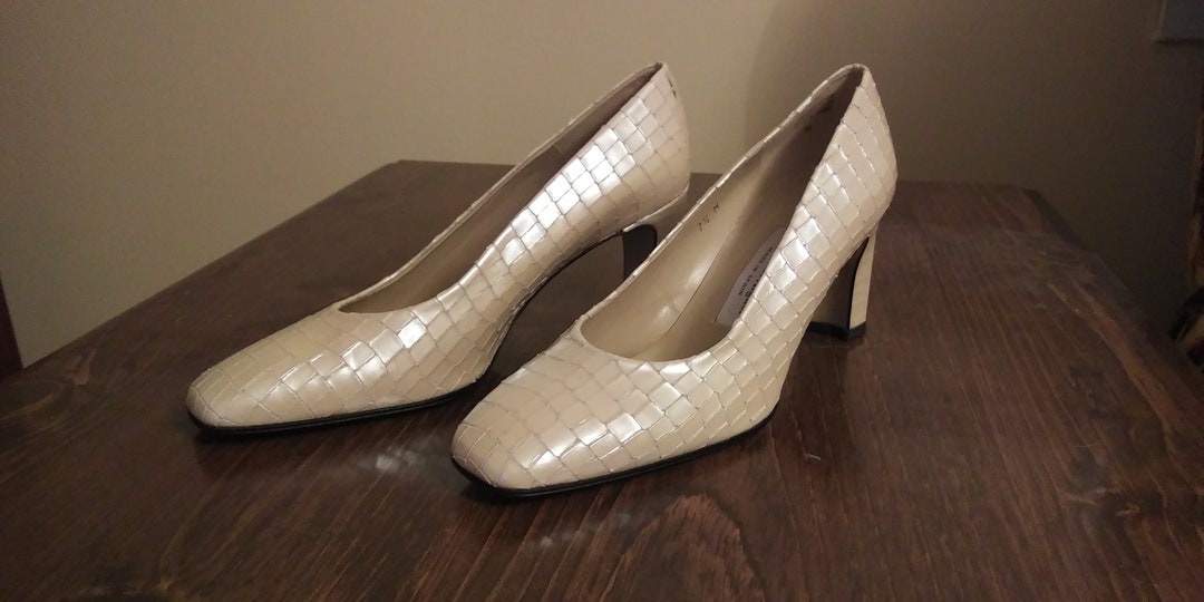 Vintage Etienne Aigner Leather Shoes, Size 7.5, Women's Dress Shoes ...