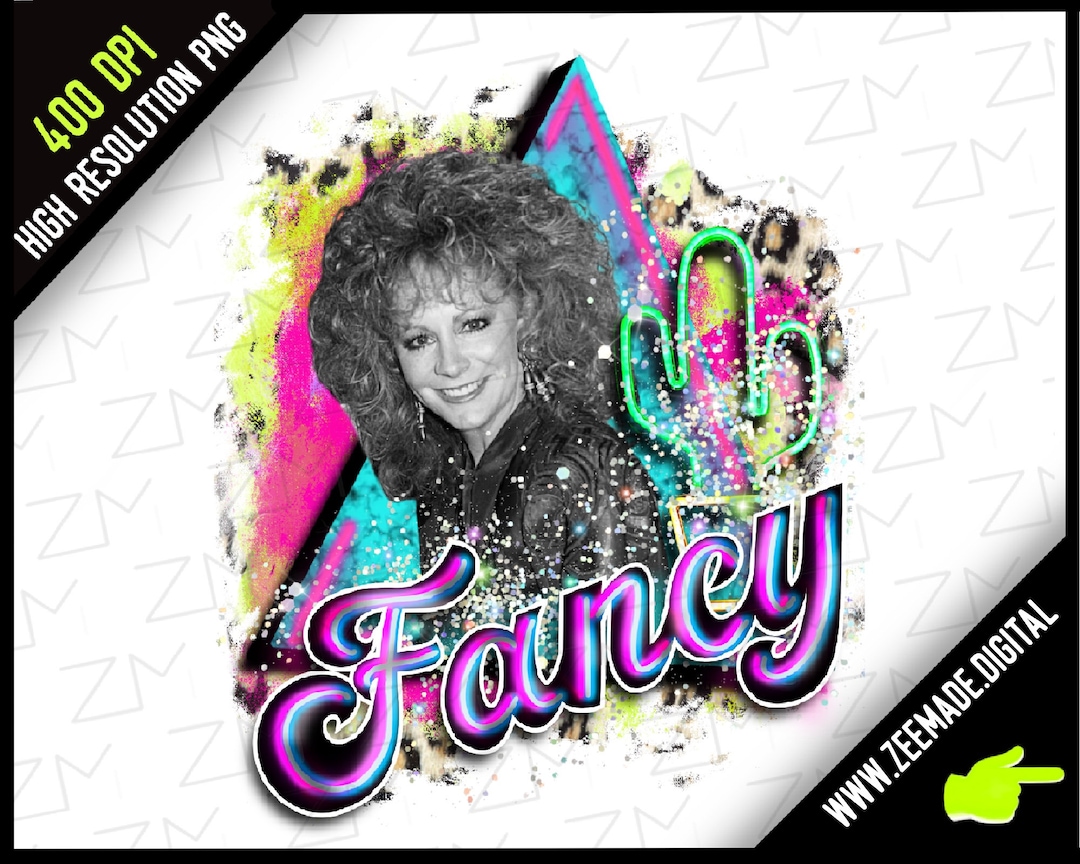 Fancy Reba Png | Country Music | PNG Design, Design for Sublimation ...