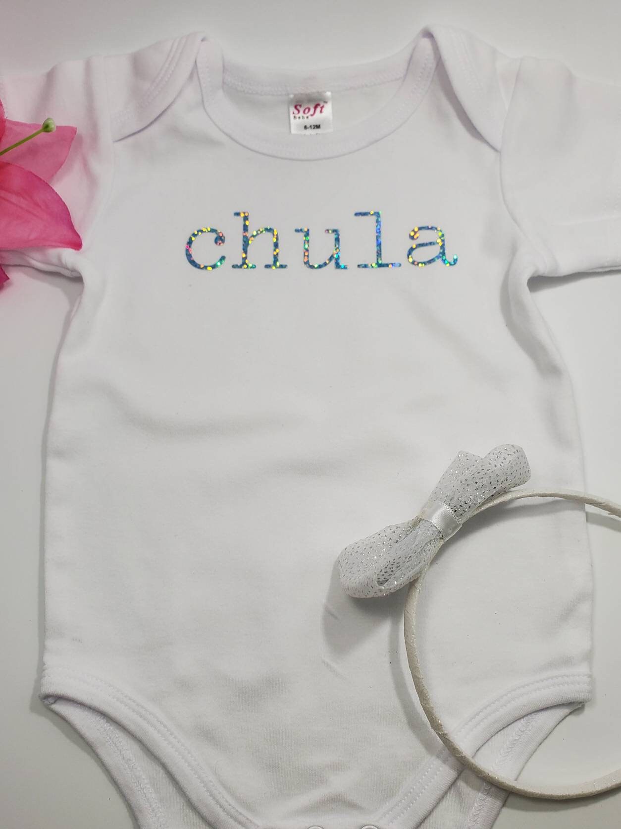 Cute Chula Baby Girl Onesie Baby Girl Clothes in Spanish - Etsy UK