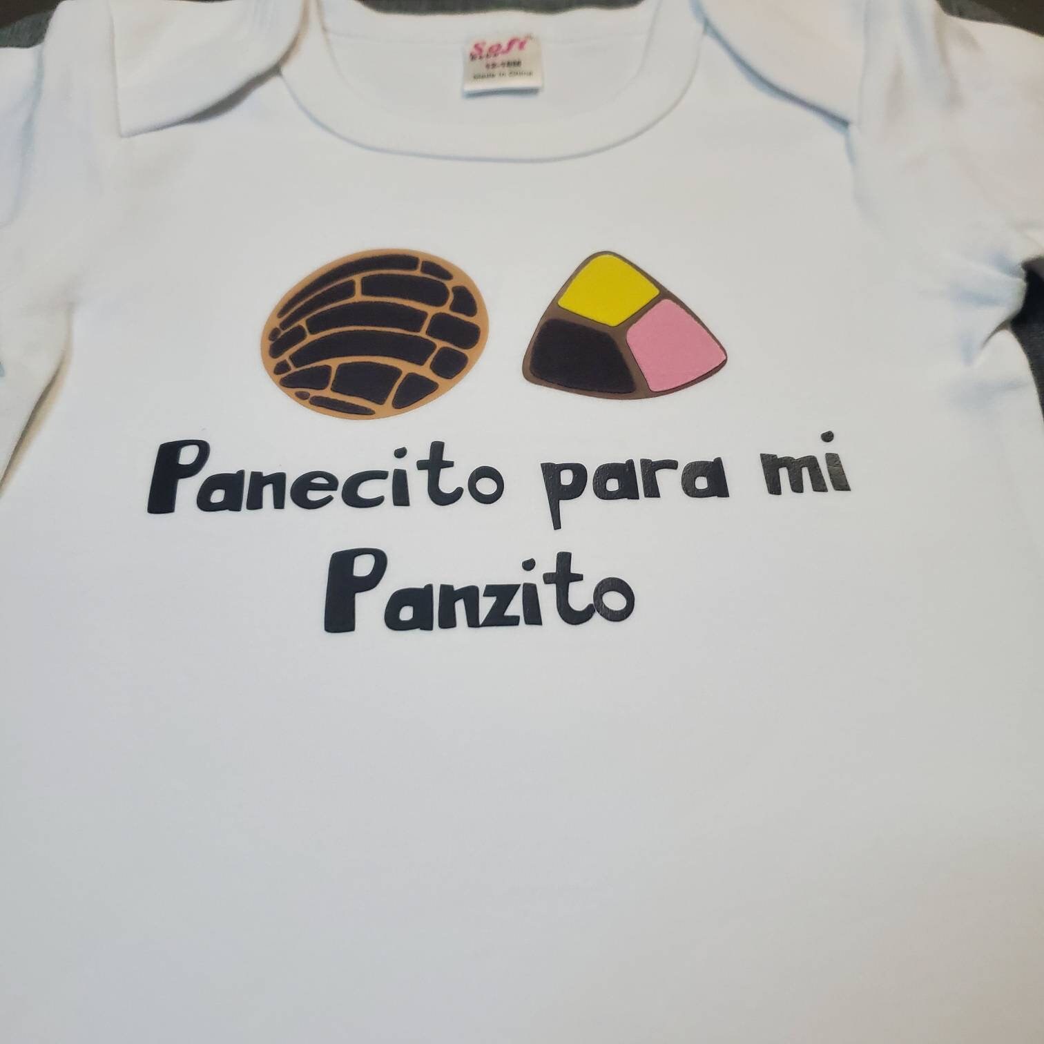 Panecito Para Mi Panzito Onesie, Unisex Child Clothes in Spanish, Pan ...