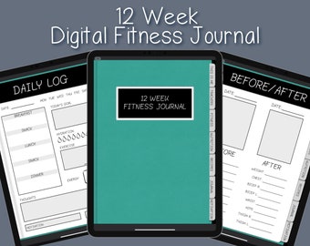 Notability Fitness Planner - Etsy