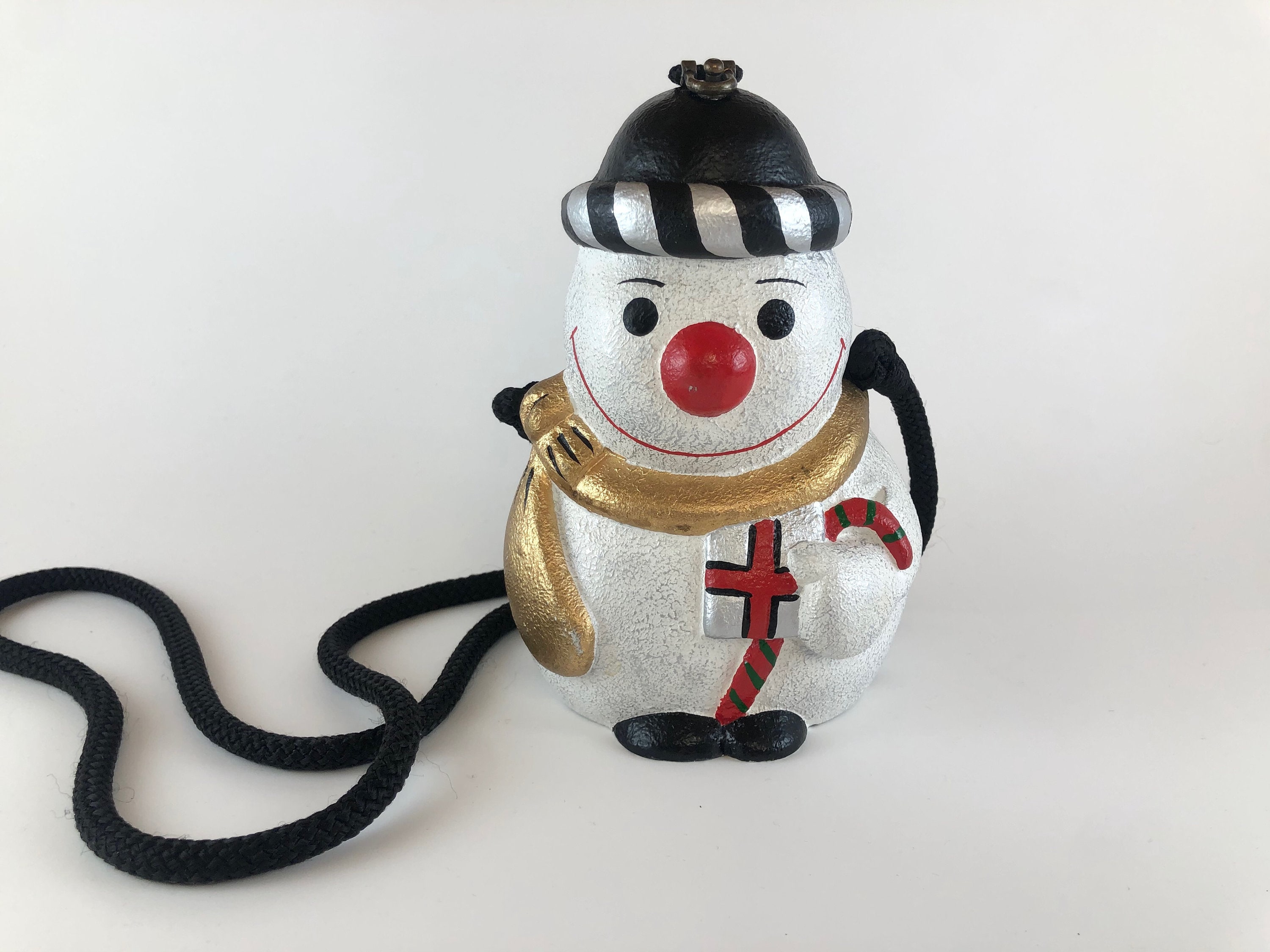 Timmy Woods Beverly Hills Collection Snowman Handbag - 1990s ...