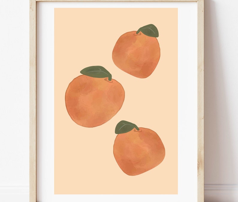 Peaches Print, Digital Download, Printable Wall Art - Etsy