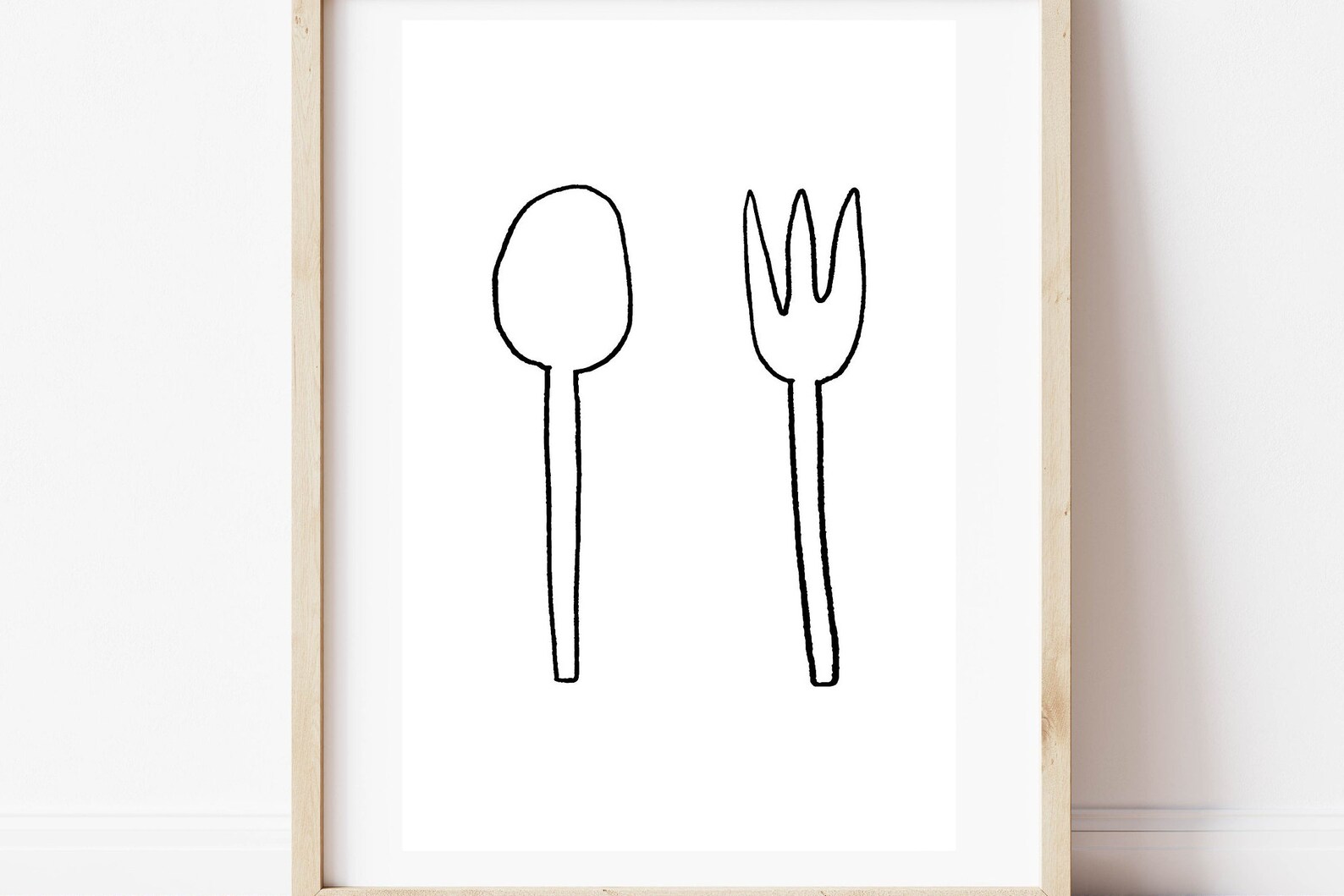 Kitchen Utensils Print, Printable Wall Art, Digital Download - Etsy