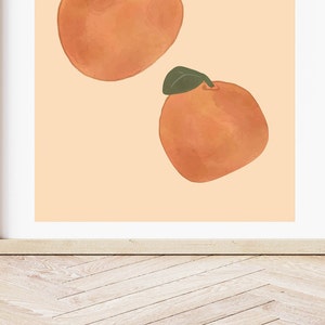 Peaches Print, Digital Download, Printable Wall Art - Etsy