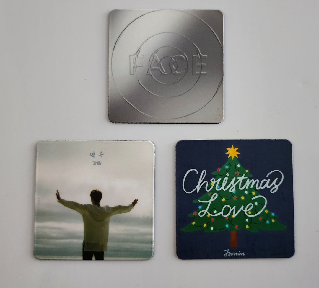 BTS Jimin Single/album 2x2 Magnet - Etsy