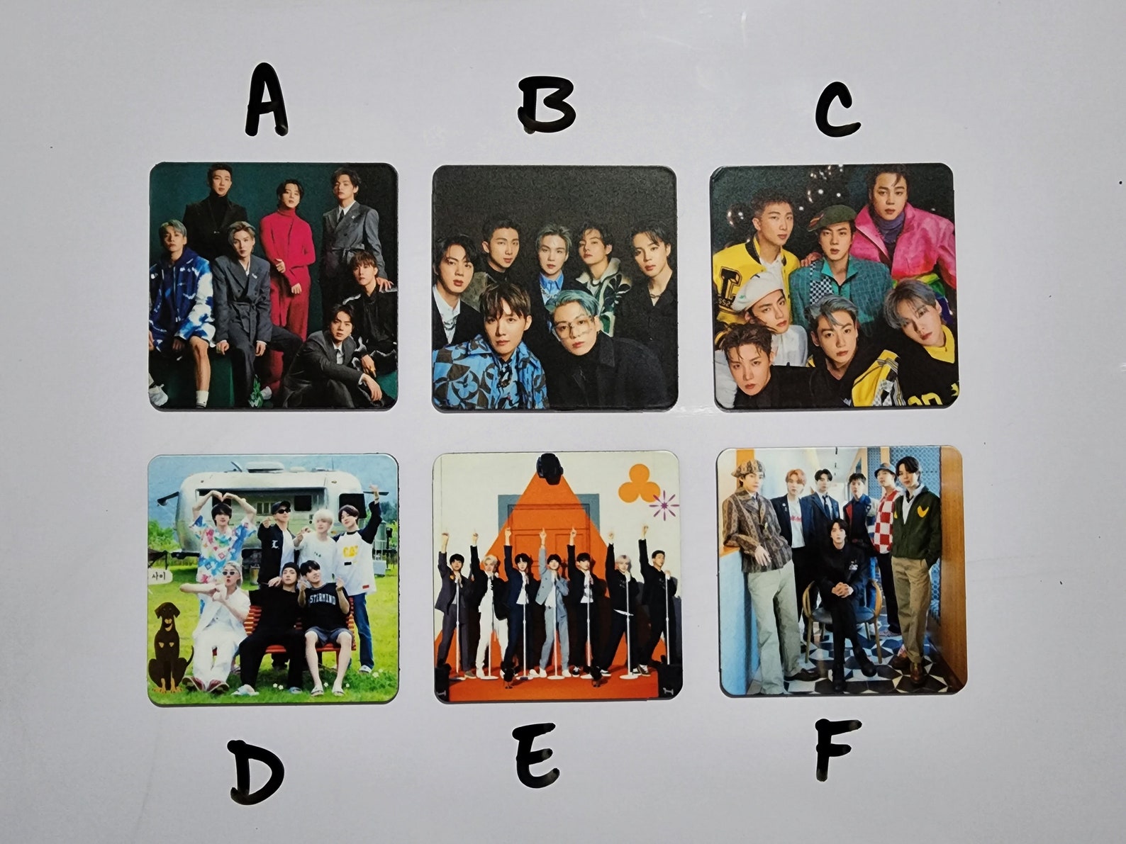 BTS 2x2 Magnet - Etsy