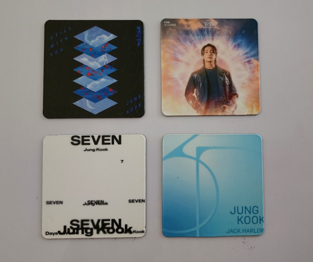 BTS Jung Kook Single/album 2x2 Magnet - Etsy