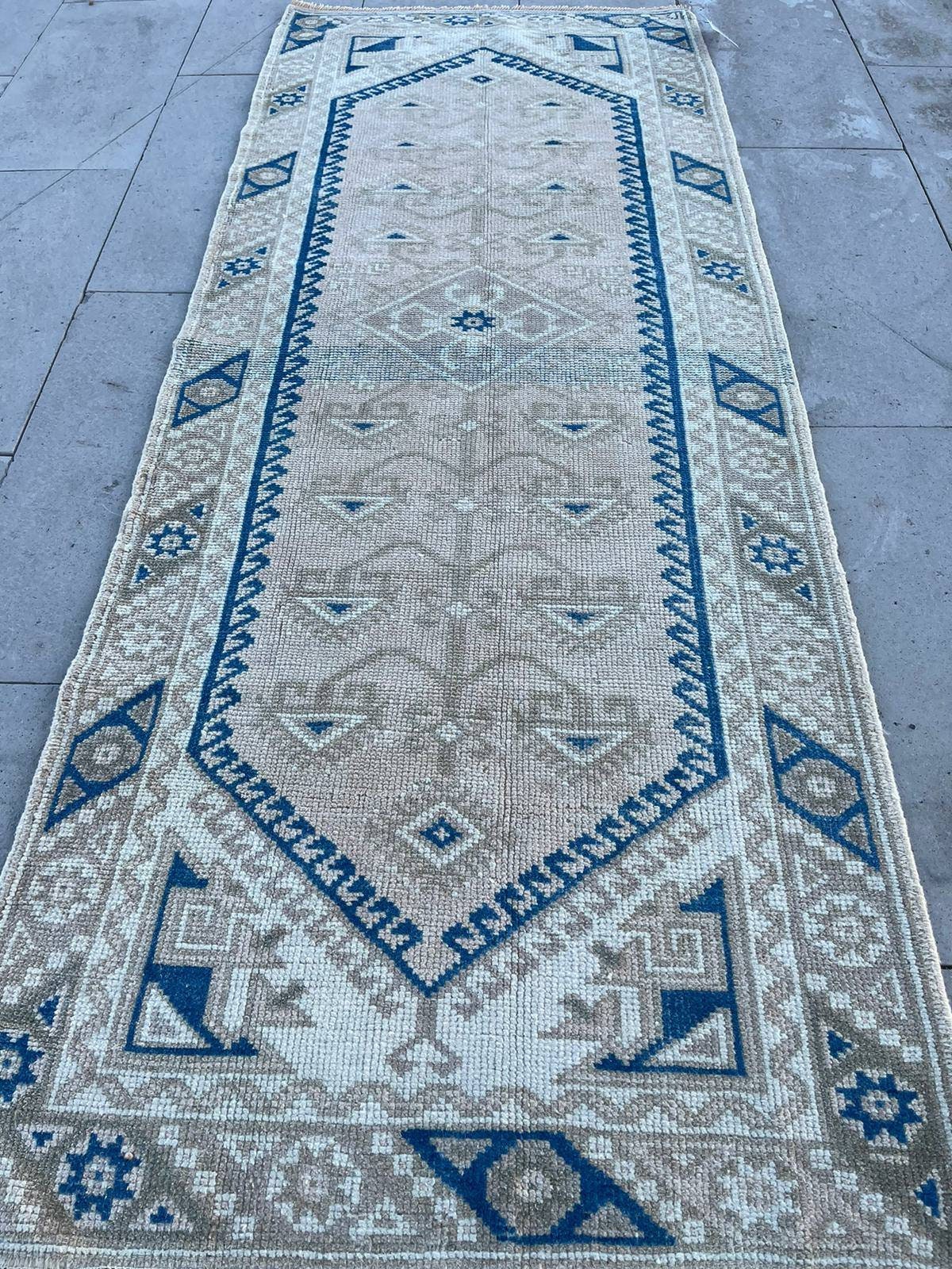 2..4x6.2 Runner Rug Oushak Rug Pastel Rug Old Rugred - Etsy