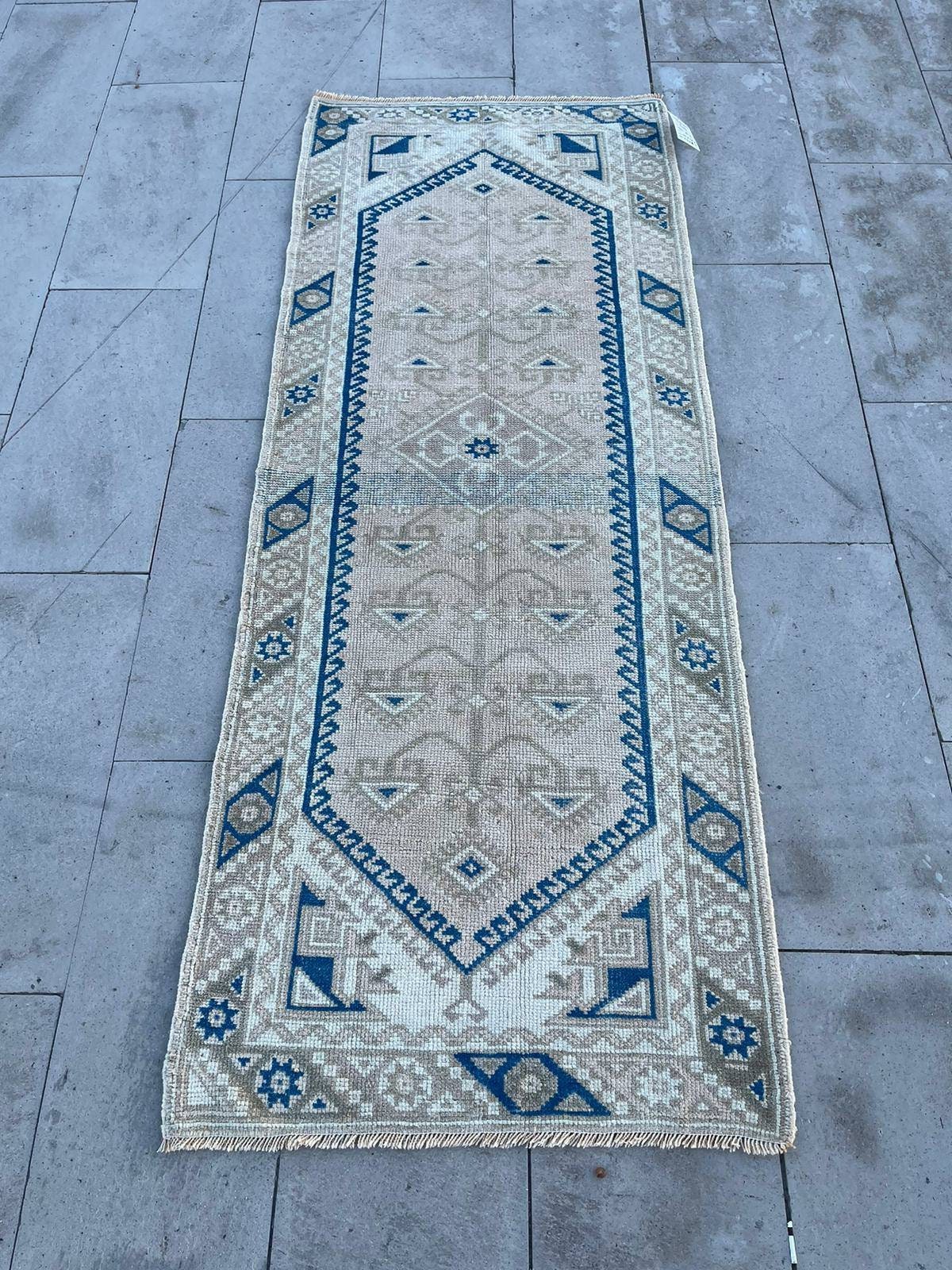 2..4x6.2 Runner Rug Oushak Rug Pastel Rug Old Rugred - Etsy