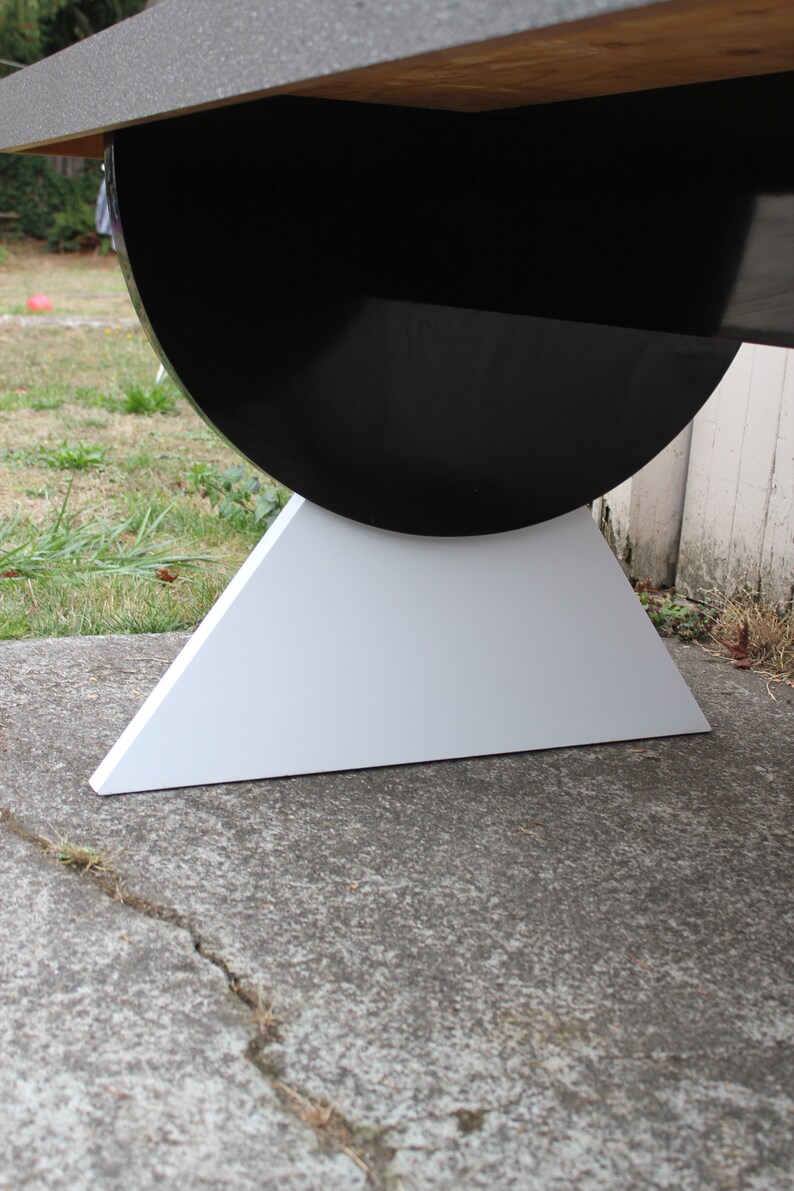 Vintage Post Modern Dining Table - Memphis Group - 80s Mid Century ...