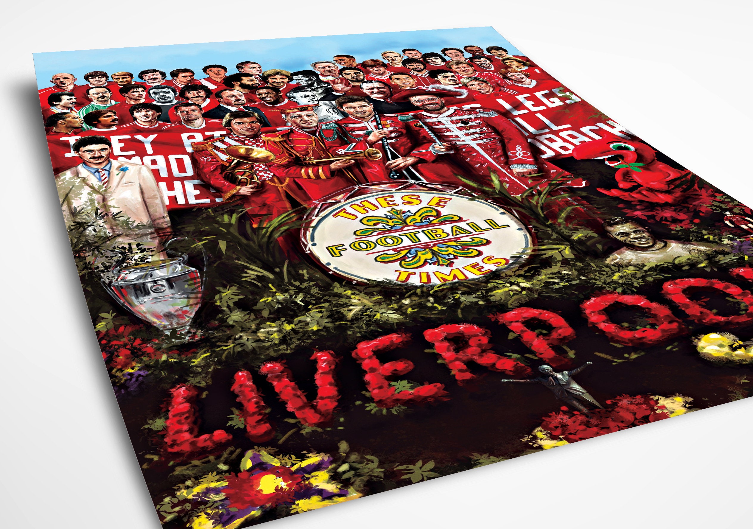 Liverpool FC Poster Liverpool FC Print Liverpool FC Art | Etsy