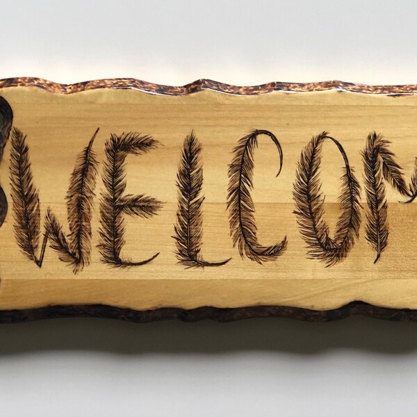 Pyrography Sign - Etsy