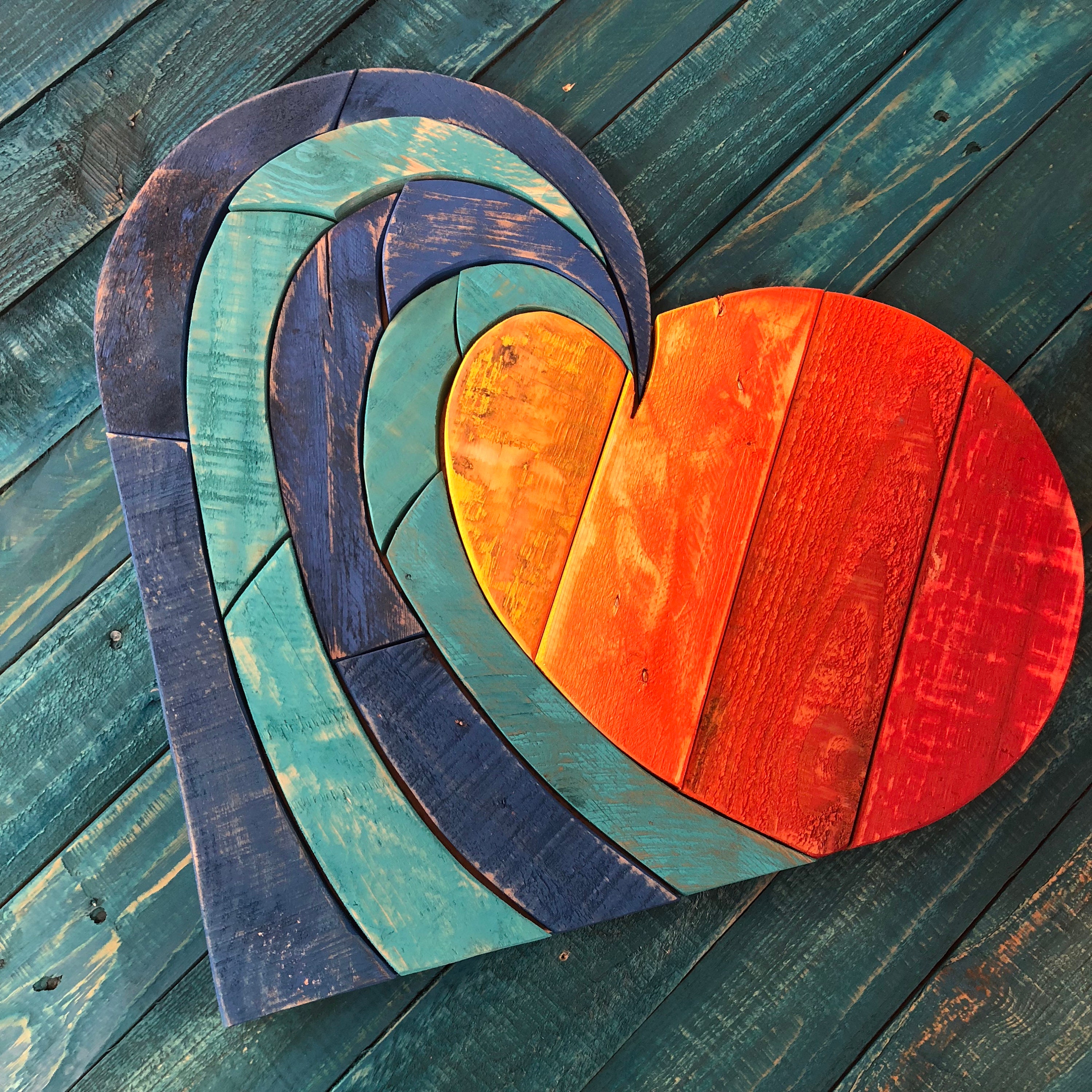 Heart Wave V1 SVG Design for Laser Cutting - PERFECT for DIY "paint It ...