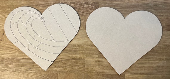 Heart Wave V1 SVG Design for Laser Cutting PERFECT for DIY - Etsy