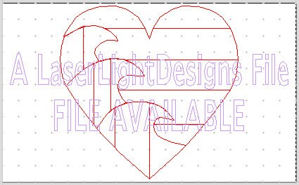Heart Wave V2 SVG Design for Laser Cutting - PERFECT for DIY "paint It ...