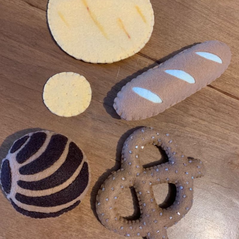 Felt Bread - Etsy